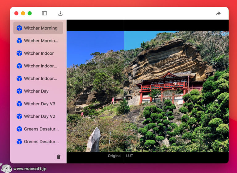 LUT Previewer 1.0.4 - 新しもの好きのダウンロード
