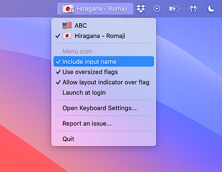 Colorful Input Menu Flags 1.9.3 - 入力メニューのアイコンを「国旗」にして視認性を高める - 新しもの好きの ...