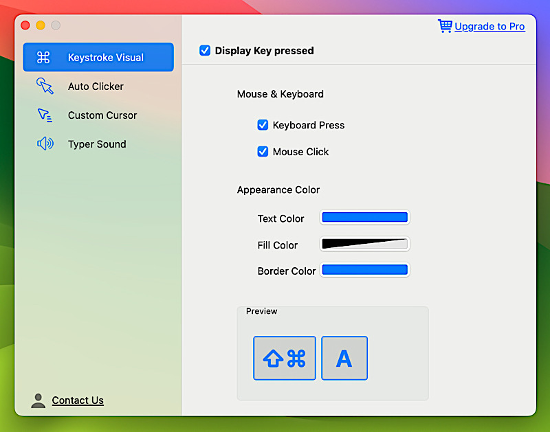 Click Bot 7.5 - 入力したキーの表示、自動クリック、カーソルの外観変更 - 新しもの好きのダウンロード