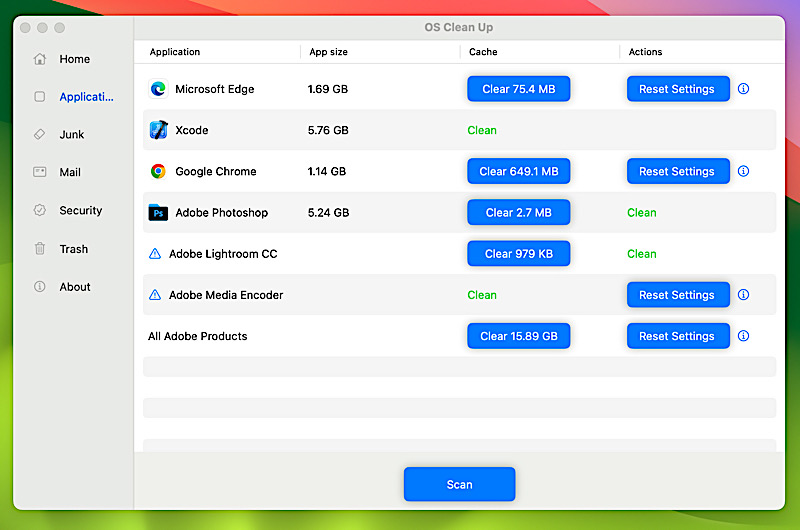 OS Clean Up 2025.2 - ジャンクファイルを削除して空き容量を増やす - 新しもの好きのダウンロード