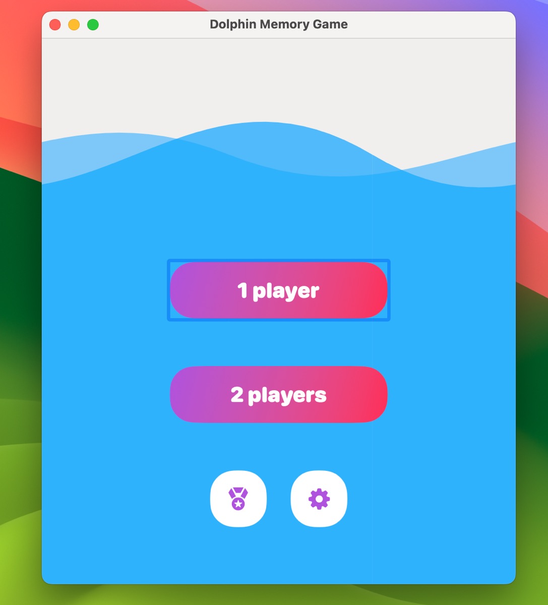Dolphin Memory Game 1.1 - 光った数字の順番を覚えてクリックしていく記憶ゲーム - 新しもの好きのダウンロード
